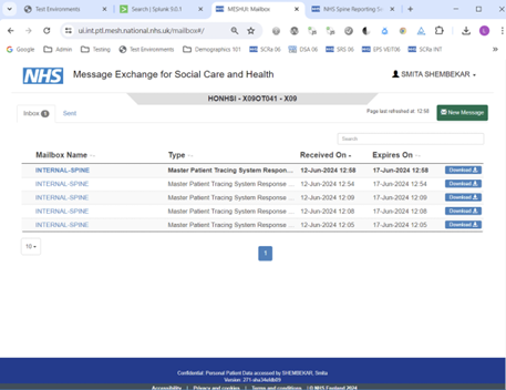 PDS MESH user interface knowledge article: tracing deceased patients ...