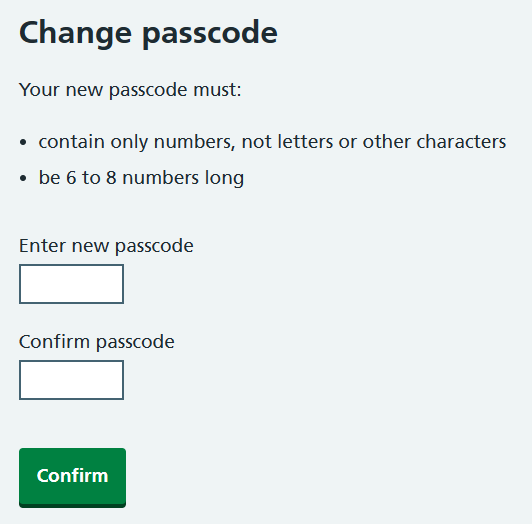 Change your smartcard passcode - NHS England Digital