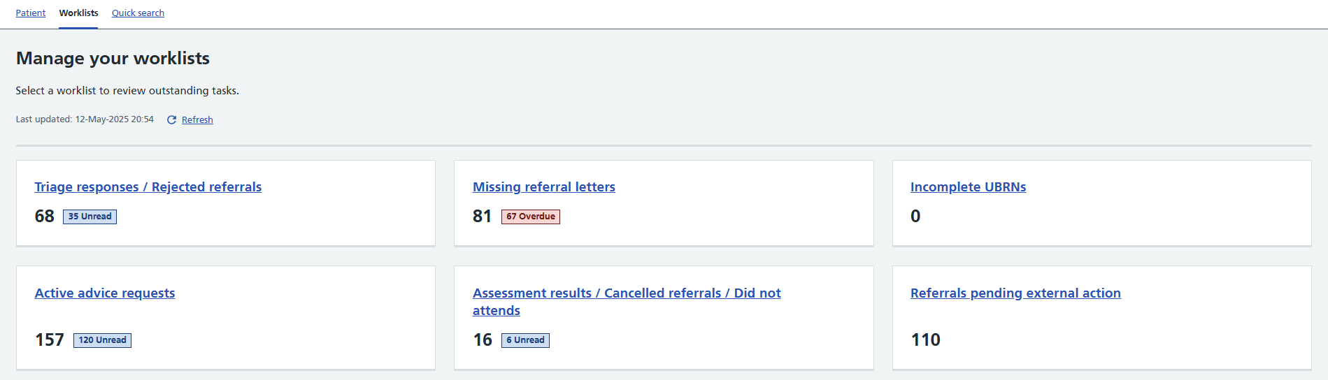 Referring a patient - NHS e-Referral Service - NHS England Digital