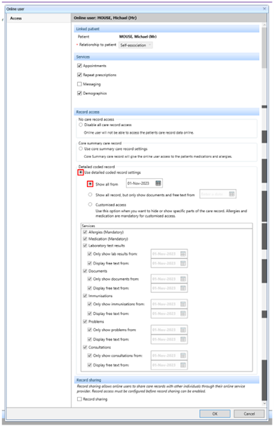Prospective record access manually enabling patient access - NHS ...
