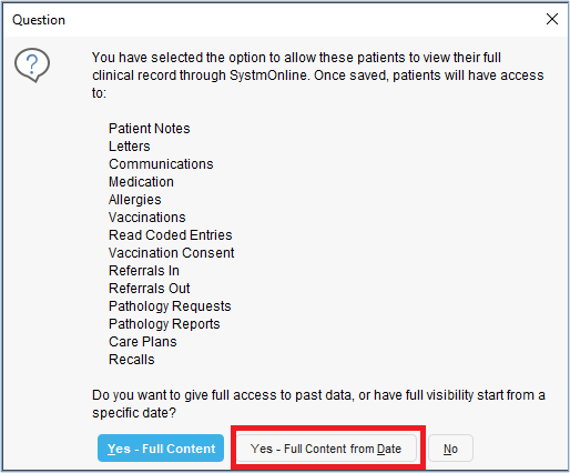 Enabling prospective record access in SystmOne - NHS England Digital