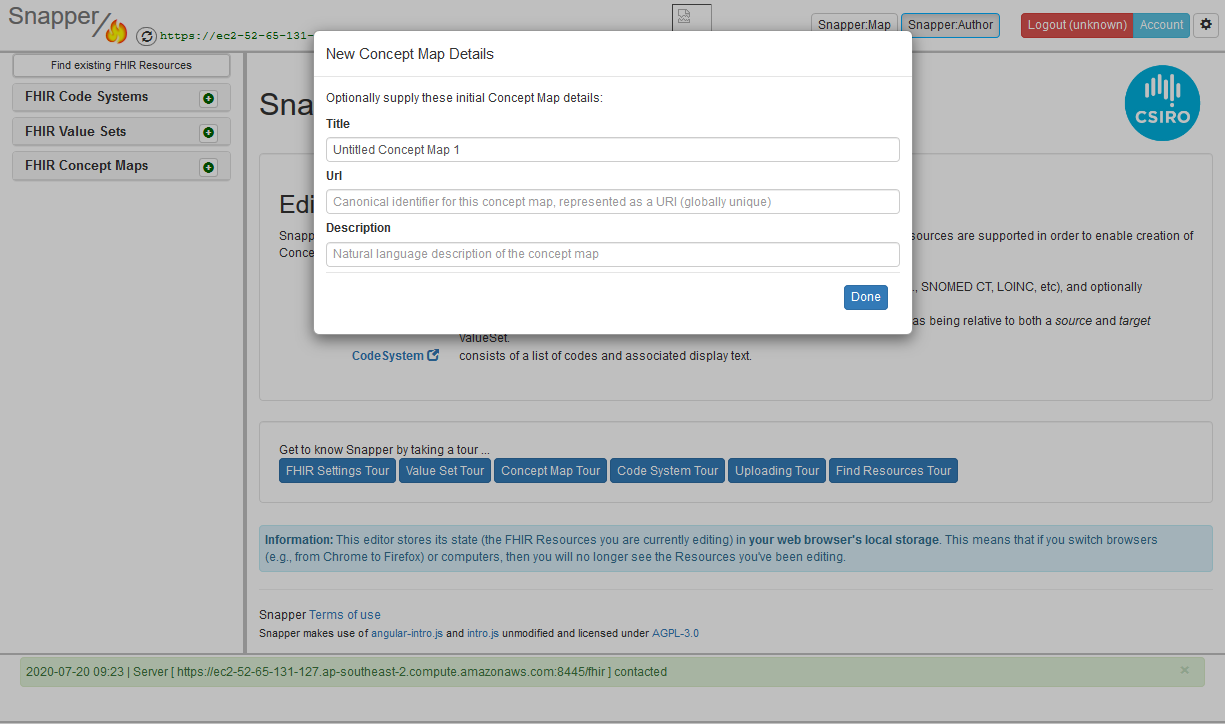 Create a new concept map - NHS England Digital